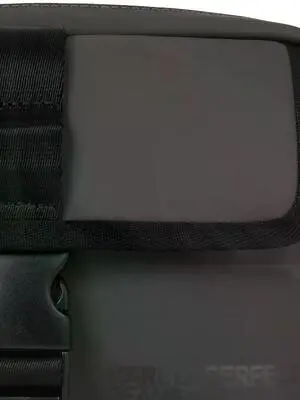 Karl Lagerfeld Strap Buckle Messenger Bag