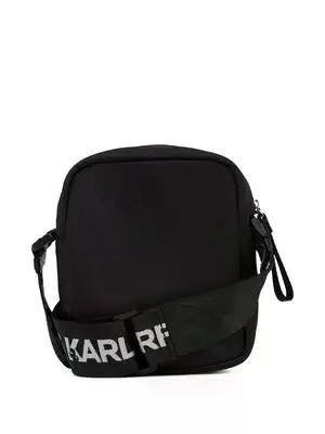 Karl Lagerfeld Messenger Bag With Logo Strap
