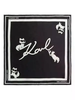 Karl Lagerfeld Printed Scarves