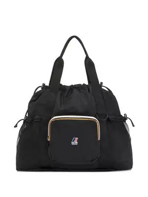 K-WAY Drawstring Tote Bag - Black