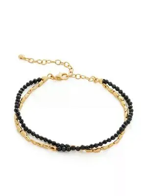 Monica Vinader Bead-embellished Bracelet - Gold