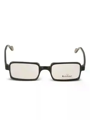 KADOR Rectangle Frame Glasses - Black