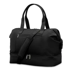 SAMSONITE Drop Bottom Weekender - Black