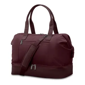 SAMSONITE Drop Bottom Weekender - Merlot