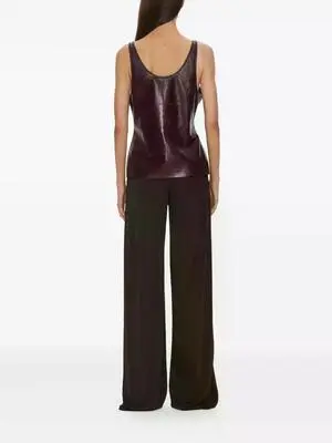 Christopher Esber Fragment Leather Tank Top