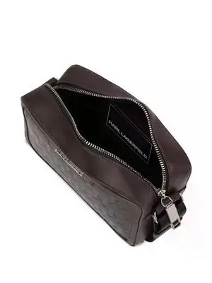Karl Lagerfeld K/loom Leather Shoulder Bag