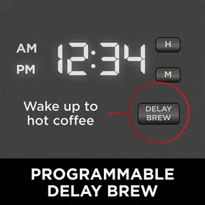 NINJA Ce251 12-cup Programmable Coffee Maker