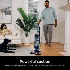 SHARK Stratos Upright Vacuum With Duoclean Powerfins