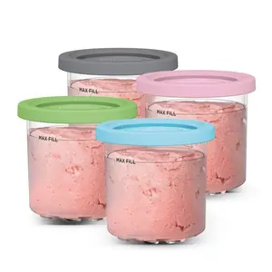 NINJA Creami Pints And Lids, Set Of 4