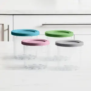 NINJA Creami Pints And Lids, Set Of 4