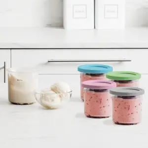 NINJA Creami Pints And Lids, Set Of 4