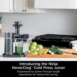 NINJA Jc151 Neverclog Cold Press Juicer - Gray