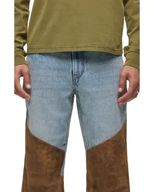Hudson Jeans Denim Suede Work Pants