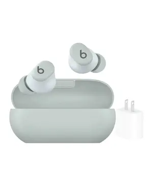 BEATS Solo Buds True Wireless Earbuds + Power Adapter Storm Gray