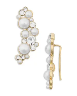 Baublebar Effie Crawler Earrings - Clear