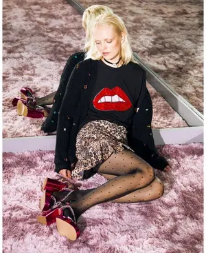 Aqua Animal Print Sequin Mini Skirt - Leopard