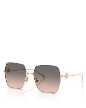Oversized Square Frame Eyewear for Women