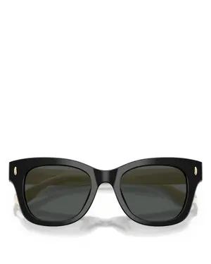 Tory Burch Square Sunglasses 51mm - Black