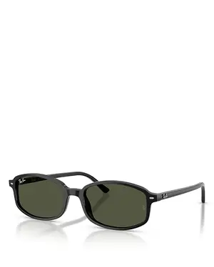 Ray-ban 56mm Rectangular Sunglasses - Black