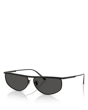 Khaite X Oliver Peoples Irregular Oval Sunglasses