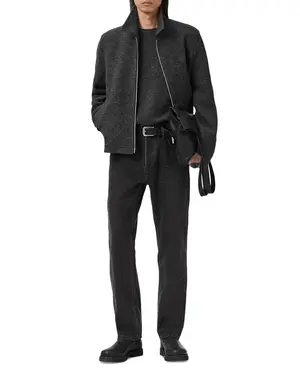 ALLSAINTS Patterned Crewneck Sweater