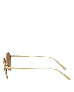 Khaite X Oliver Peoples Cat Eye Sunglasses - Gold
