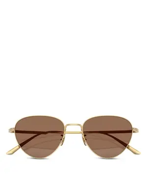 Khaite X Oliver Peoples Cat Eye Sunglasses - Gold