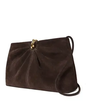 LOEFFLER RANDALL Corrine Gathered Clutch - Tmoro