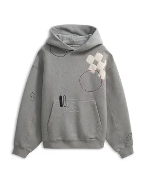 WAX LONDON Oversized Royal Hoodie