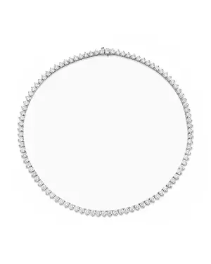 VRAI Vrai 14k Gold Tennis Necklace With 20ctw Lab-Grown Diamonds