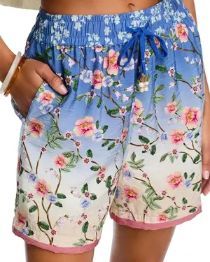 Agua Bendita Watts Palacio Cover-up Shorts