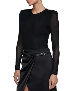 L'Agence Trista Bodysuit - Black