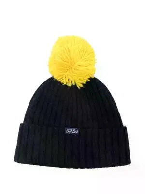 MC2 SAINT BARTH Pom-pom Ribbed Beanie
