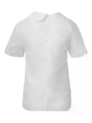 SHUSHU/TONG Semi-peter Pan Collar Top