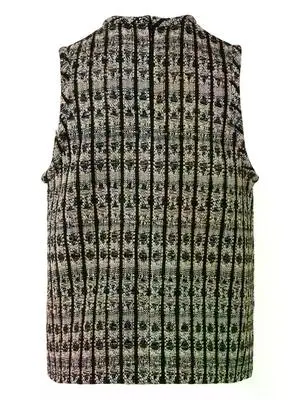 Giambattista Valli Bouclé-texture Tank Top