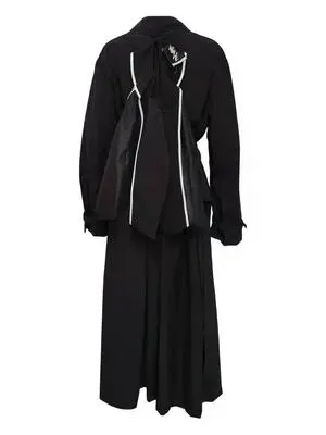MMAM Long Poncho Trench Coat