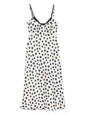 Liu Jo Polka Dot Dress - White