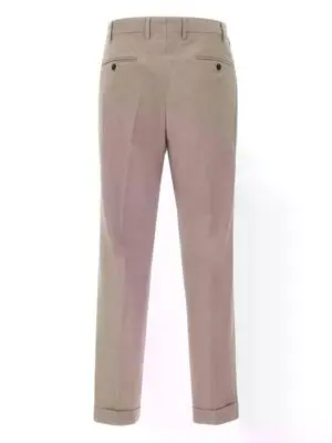 DEVORE INCIPIT Pleated-front Trousers - Neutrals