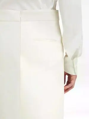 FERRAGAMO Hug Buckle Pencil Skirt - Neutrals