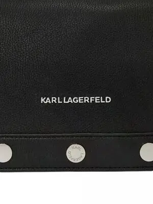 Karl Lagerfeld K/rocky Marais Shoulder Bag - Black