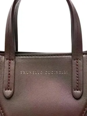Brunello Cucinelli Top Handle Tote Bag