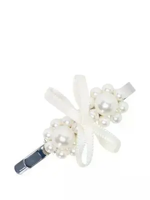 Simone Rocha Faux-pearl Hair Pin - Silver