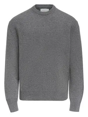 JIL SANDER Long-sleeve Crew-neck Sweater - Grey