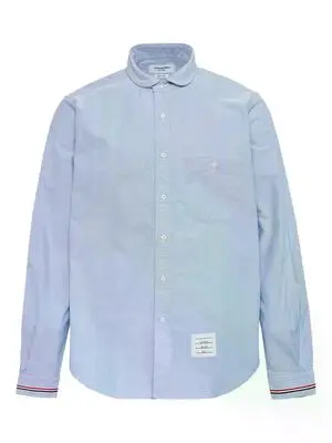 Thom Browne Collared Long-sleeve Shirt