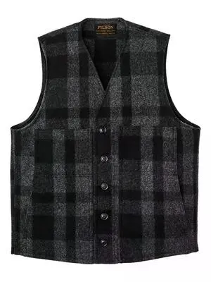 Filson Mackinaw Checked Vest