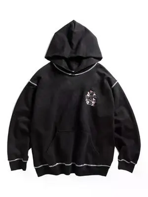 ANTI SOCIAL SOCIAL CLUB Logo-print Hoodie - Black