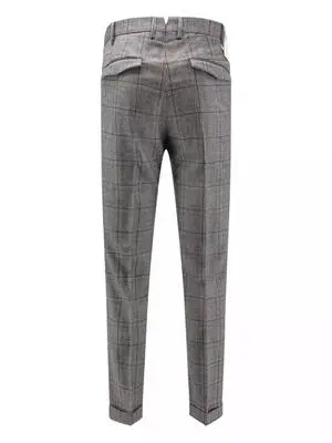 PT TORINO Checked Trousers