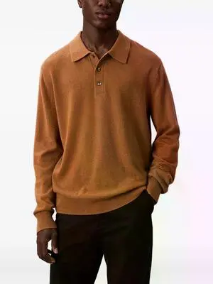 Calvin Klein Polo-collar Cashmere Sweater