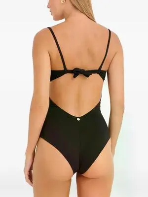 Max Mara Chantal Detachable-straps Swimsuit - Black