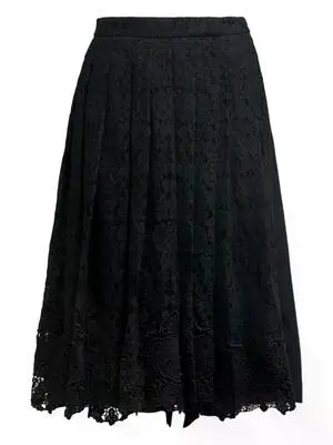 Pushbutton Box Pleat Bottoms For Women